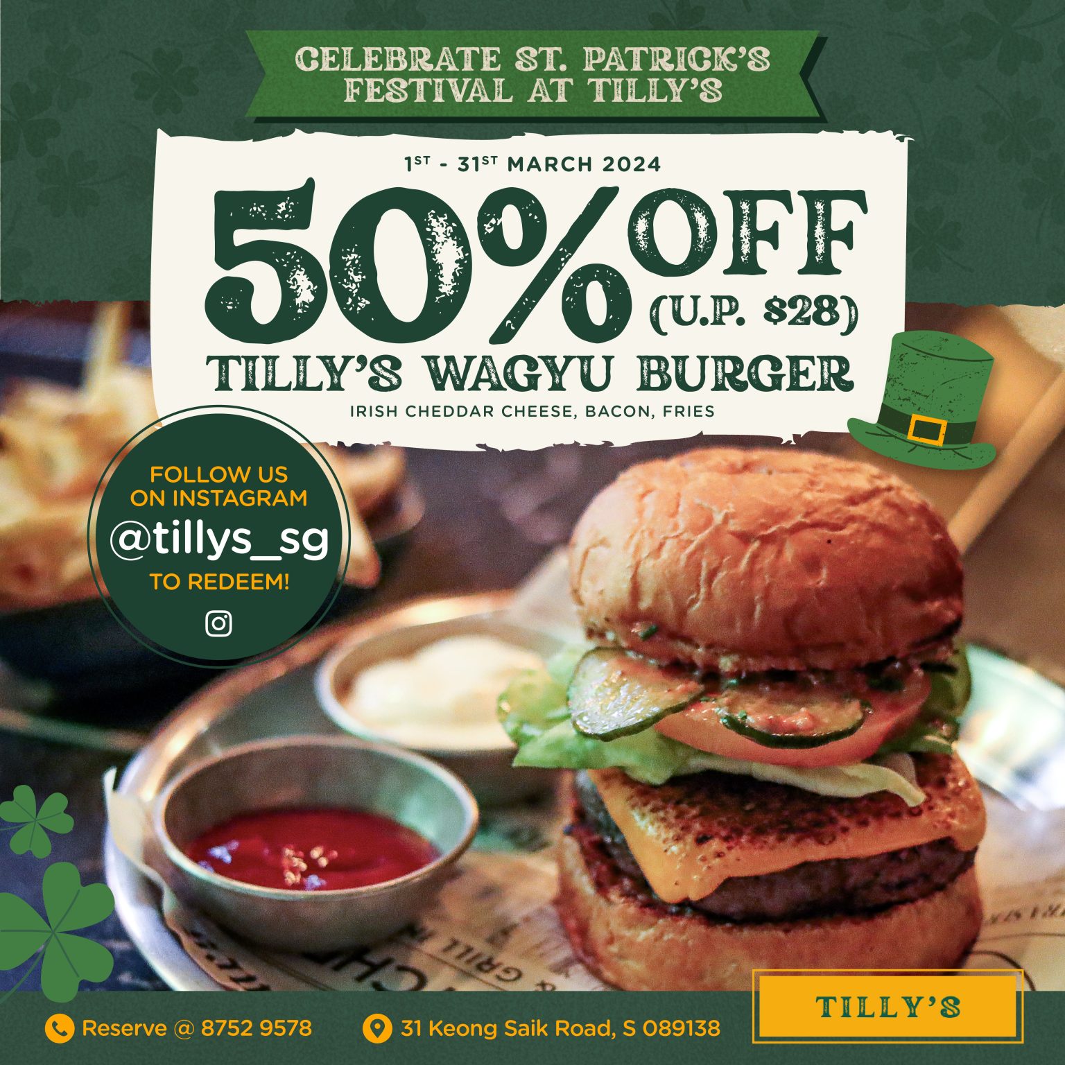 Tilly's Reopens At Keong Saik Road, Featuring New Delectable Irish ...