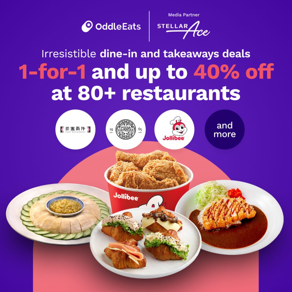 Oddle Eats Now Offering 1-For-1 Promos, Up To 40% Discounts, And Exclusive Deals Across More ...